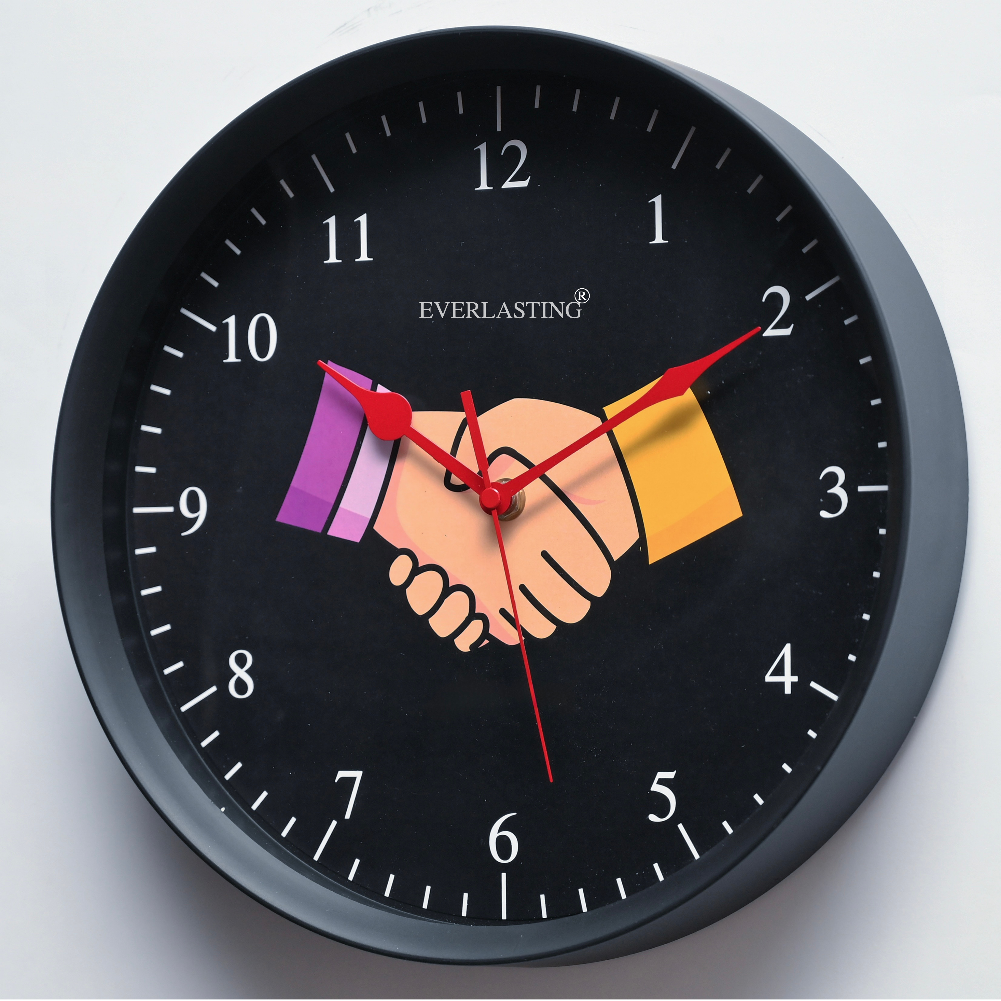 Champion Everlasting 11.5" Handshake Friendship Wall Clock – Champion ...